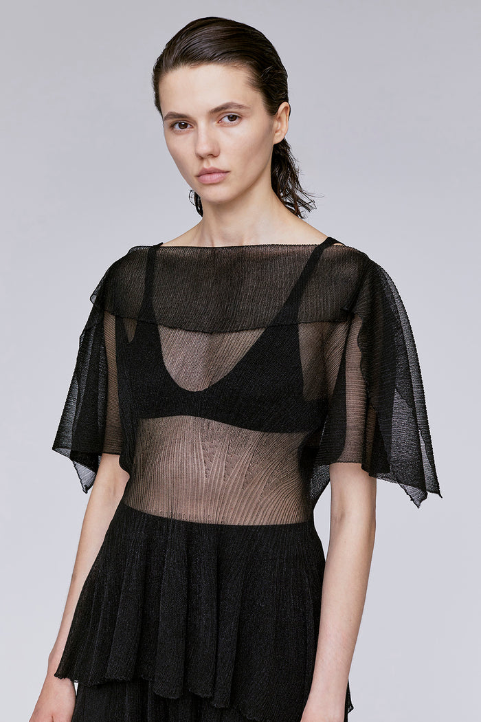 HYPHA LUCENT CREASE TOP